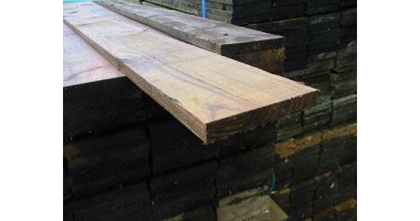 3.6m x 150mm x 22mm treated softwood board