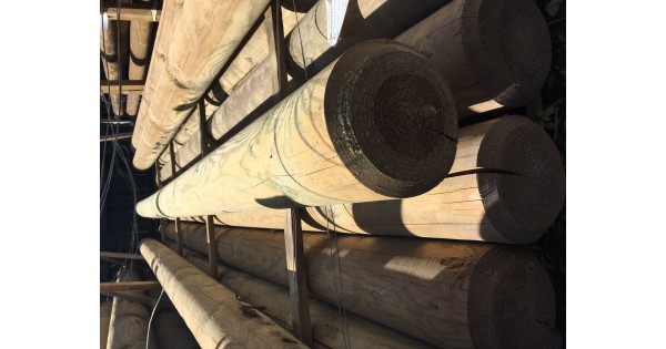 3.6m x 150mm Round Pole